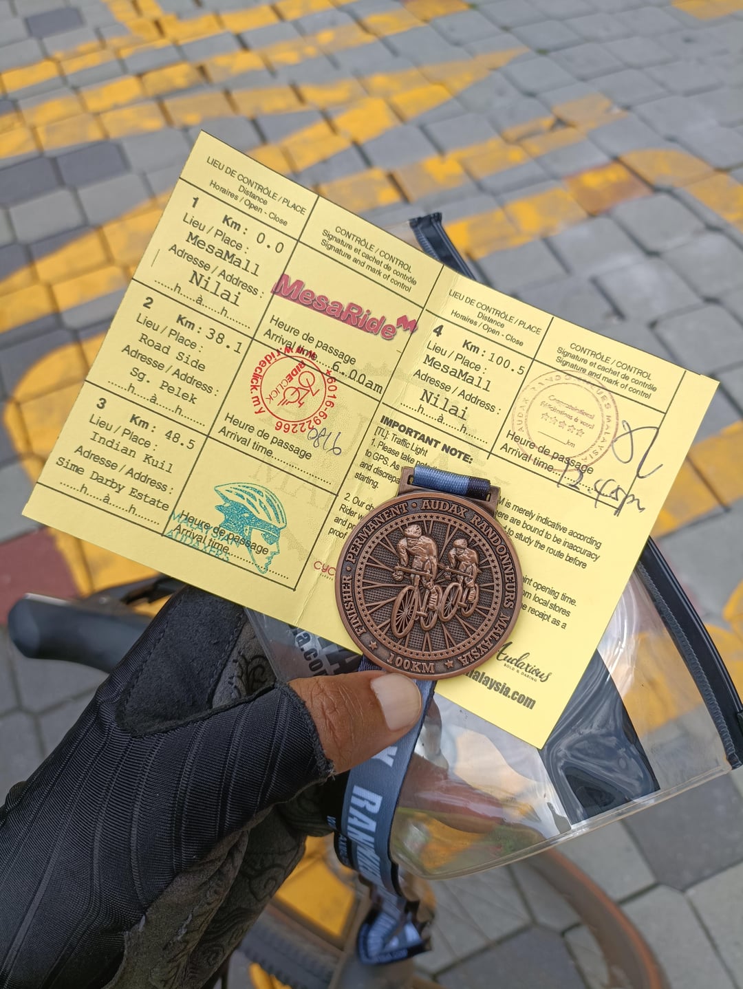 Audax Permanent 100 Gravel by Audax Randonneur Malaysia - Biking Japan